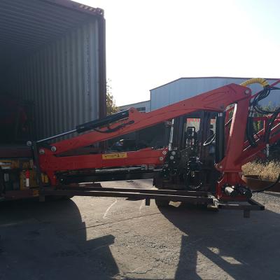 Timber Trailer with Crane for Sale_Manufacturers_Suppliers-Yucheng ...